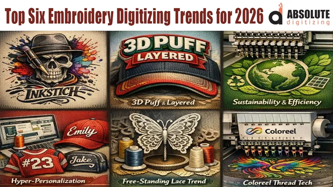 2026 Embroidered Design Trends: Colors, Motifs & Styles